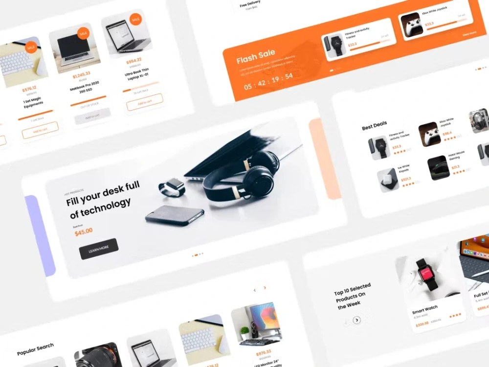 UX/UI design of E-commerce website | Upwork