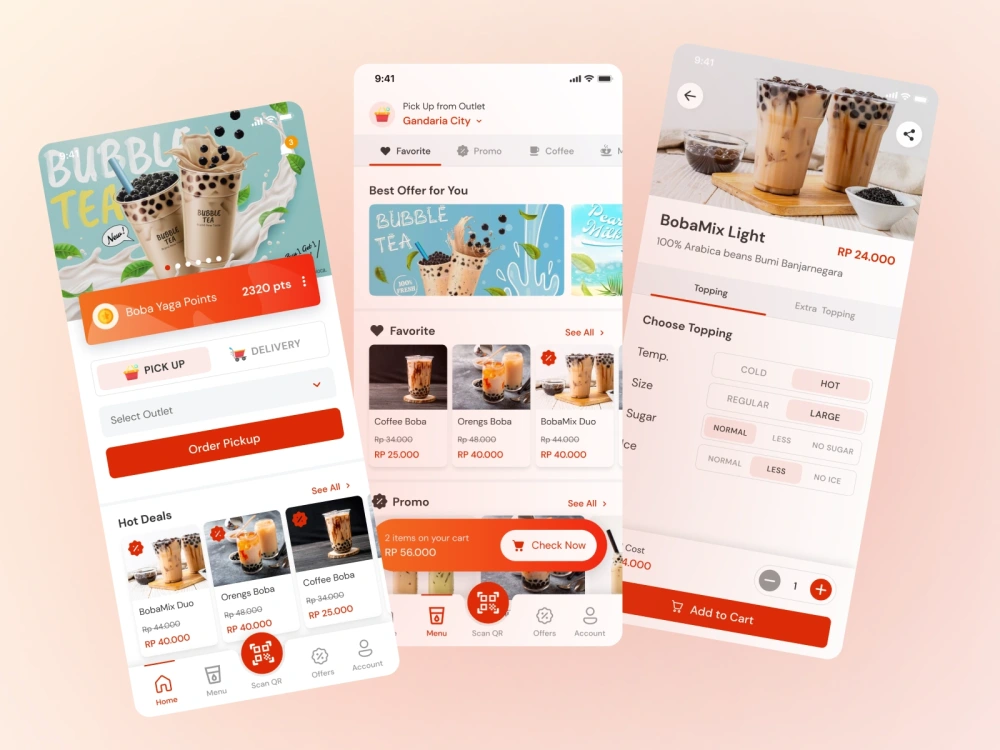 Modern & Professional UI design for your Home Page Mobile App | Upwork