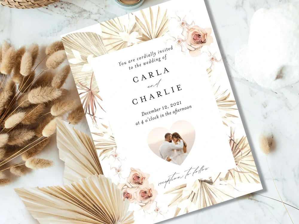 An amazing wedding invitation | Upwork