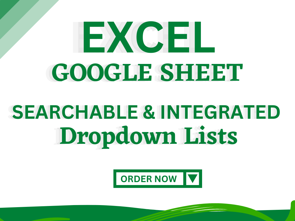 Dropdowns in Excel and Google Sheets-Searchable and Dynamic | Upwork