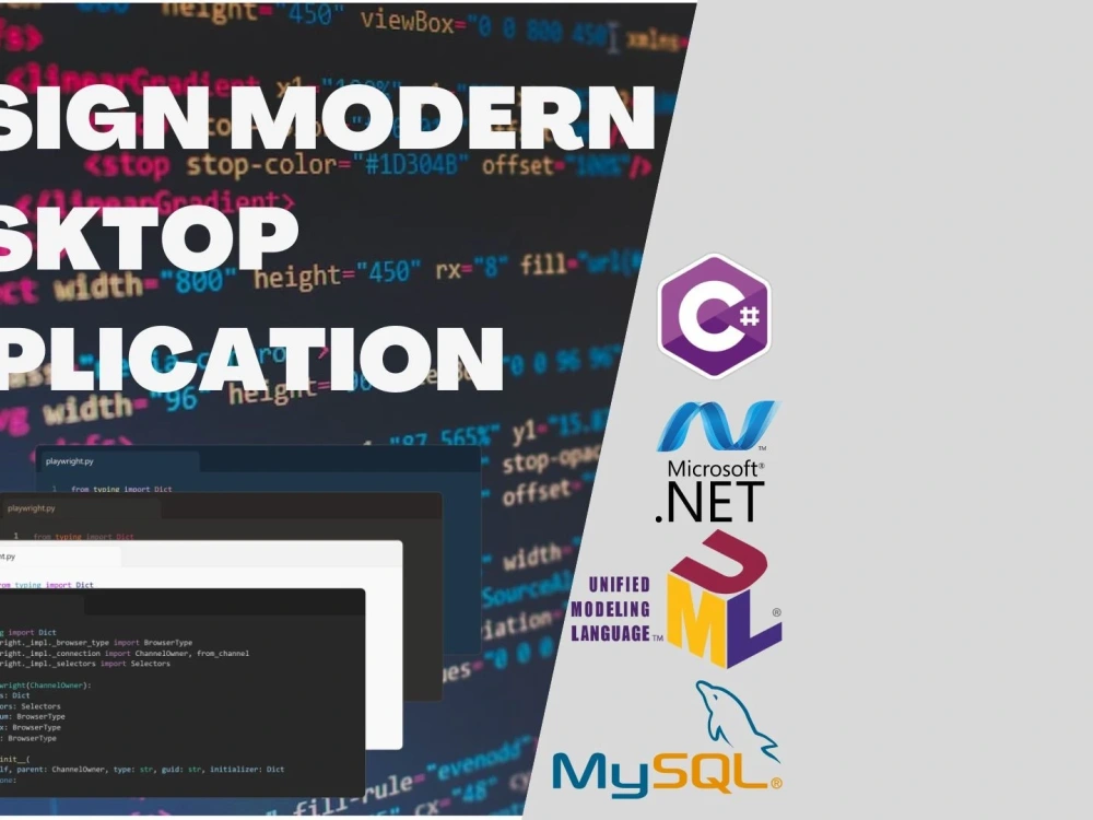 Modern Desktop Application With C Wpf Winforms Upwork