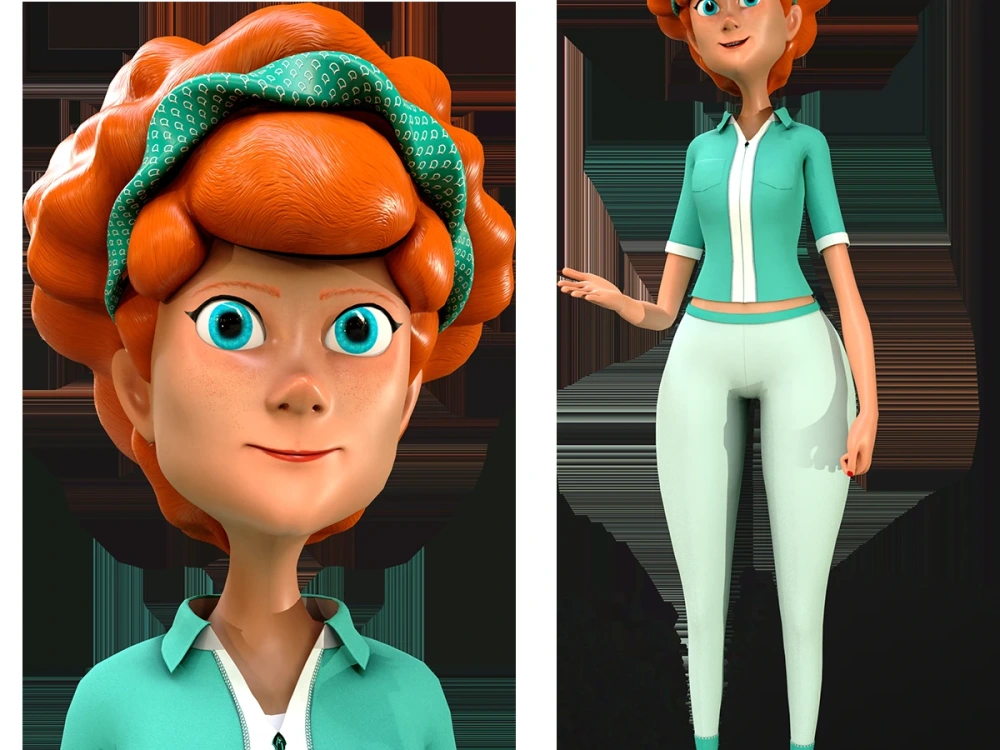 Cartoon Character Modeling, Digital Sculpting & rigging | Upwork