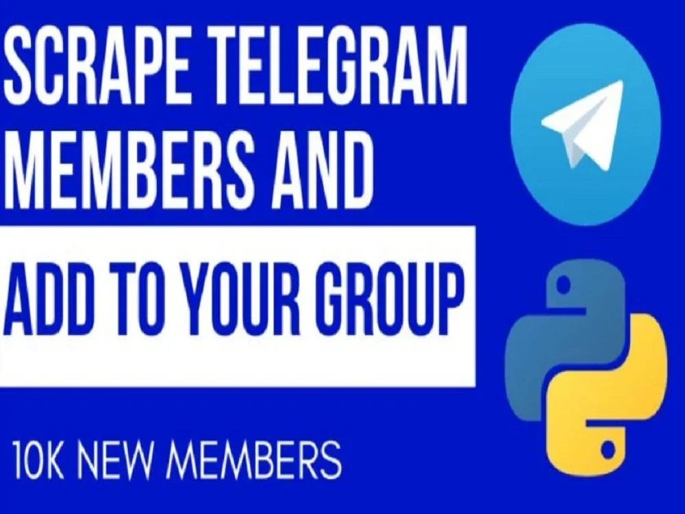 Telegram group fast promotion organic data entry web scraping, data ...