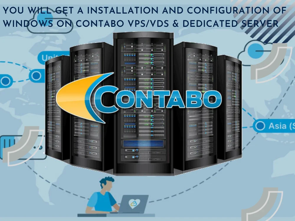 Installation of Windows on contabo vps/vds & dedicated server | Upwork