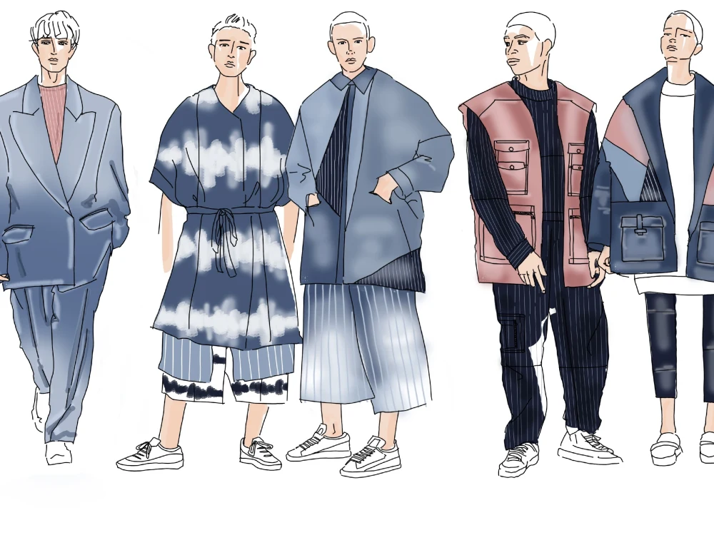 A custom fashion editorial illustrations within 24 hours | Upwork
