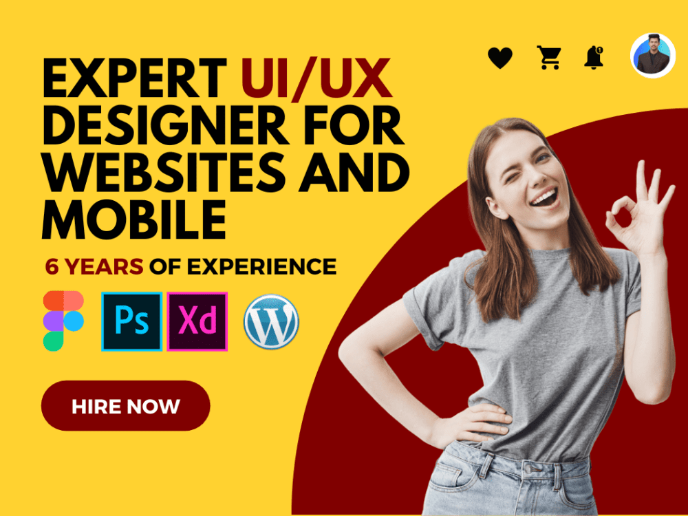 UI UX designer | UI UX web Design | mobile UI UX | UI UX developer | Upwork