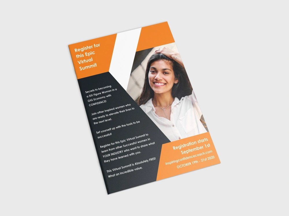 Amazing Flyer Leaflet Stand-Up Banner design | Upwork