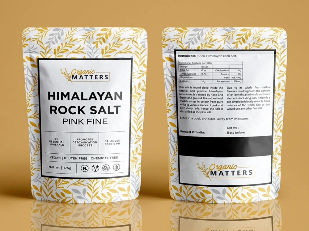 A professional and minimalist product label design, Pouch Design | Upwork