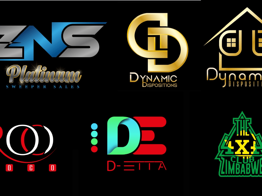 A unique, minimal text-based, and wordmark logo | Upwork