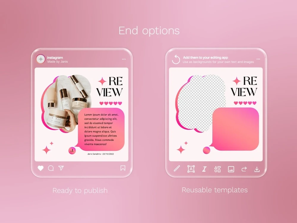Professional and attractive posts for Instagram | Upwork