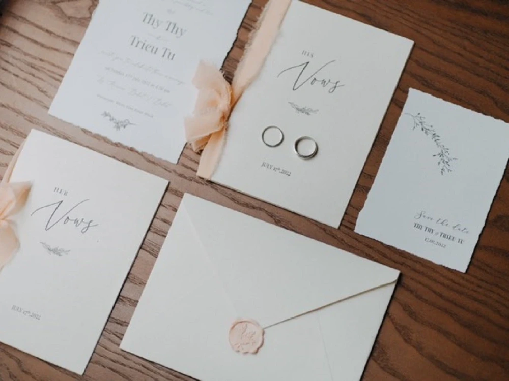 A simple and elegant wedding invitation template nicely and quickly ...