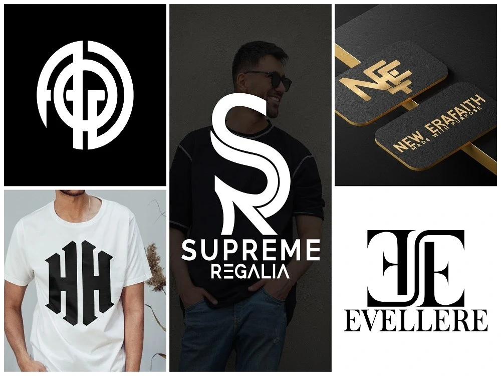 Monogram fashion, clothing brand, initial letter logo | Upwork