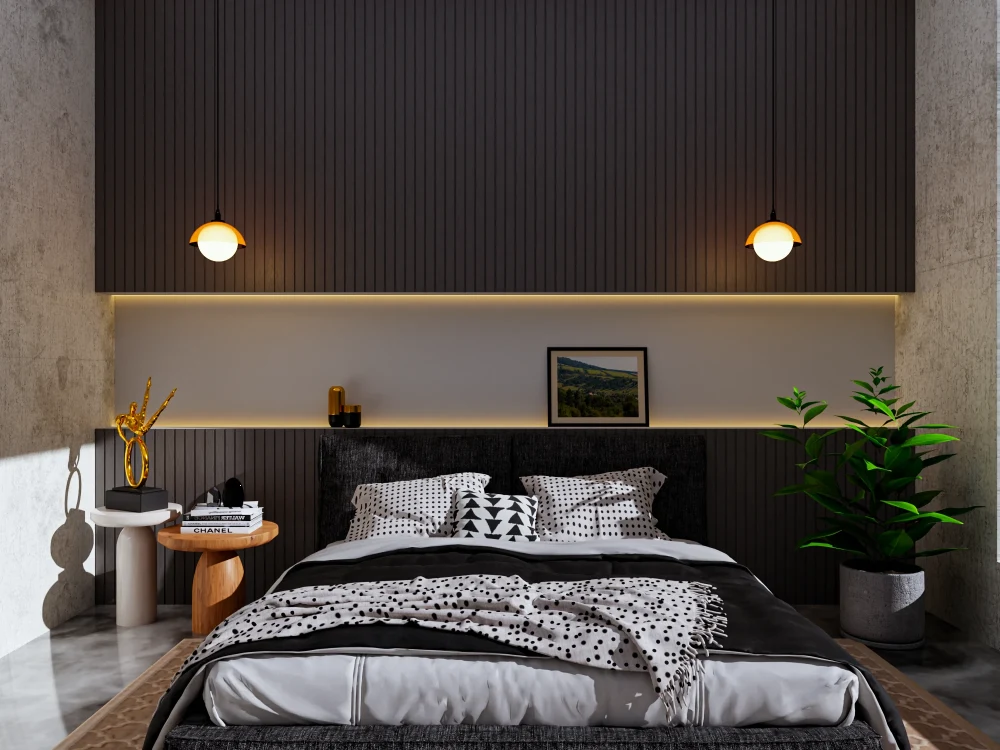 Realistic bedroom interior design | Upwork