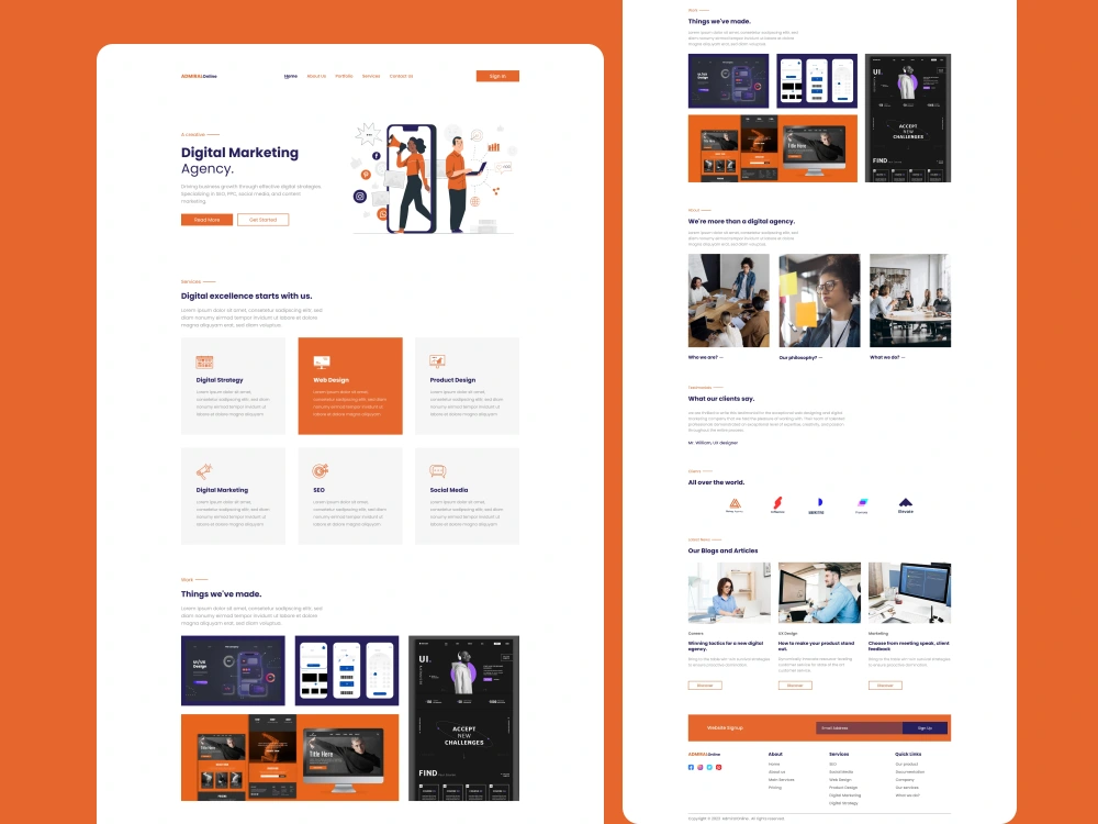 Web UI design in Figma | Upwork