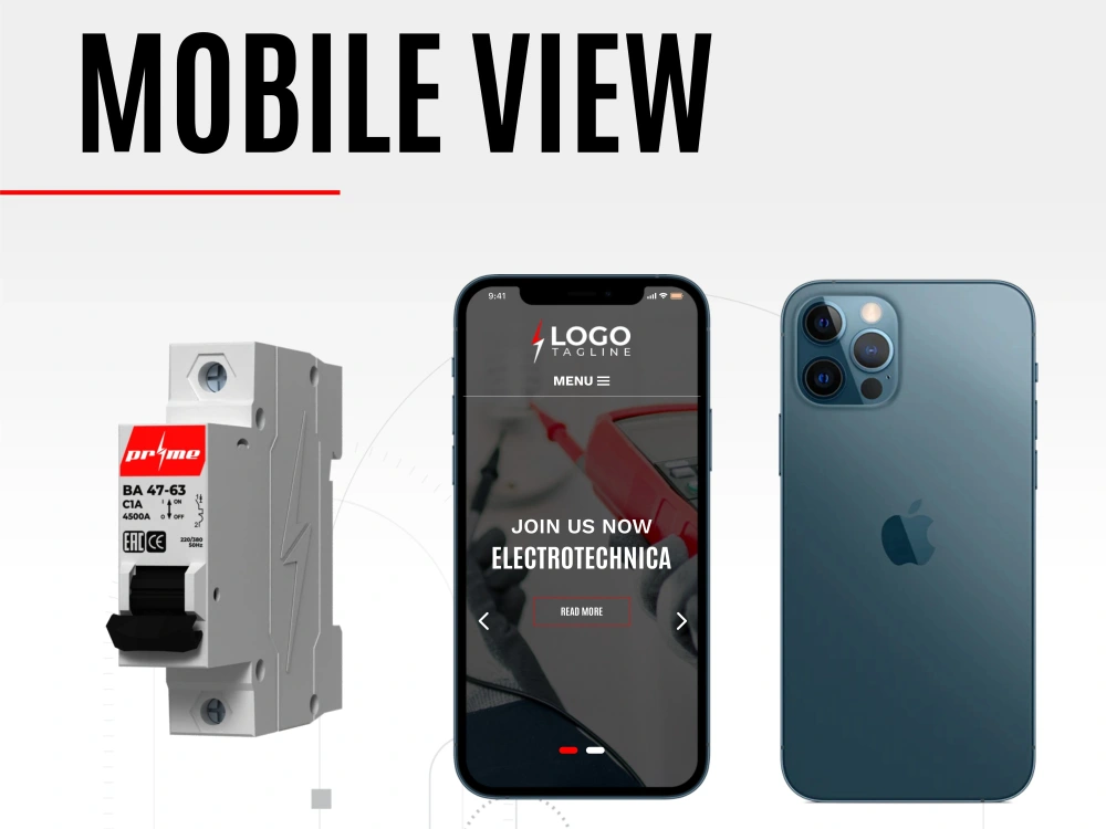 Responsive website template | HTML | CSS | Javascript | Upwork