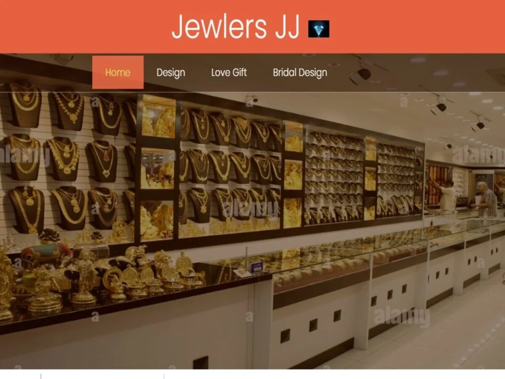Jewel shop website with source code | Upwork
