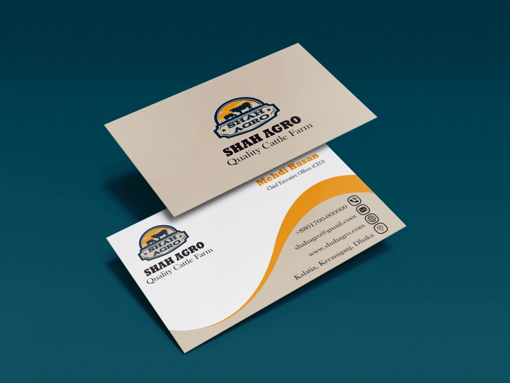 Custom visiting card design | Upwork