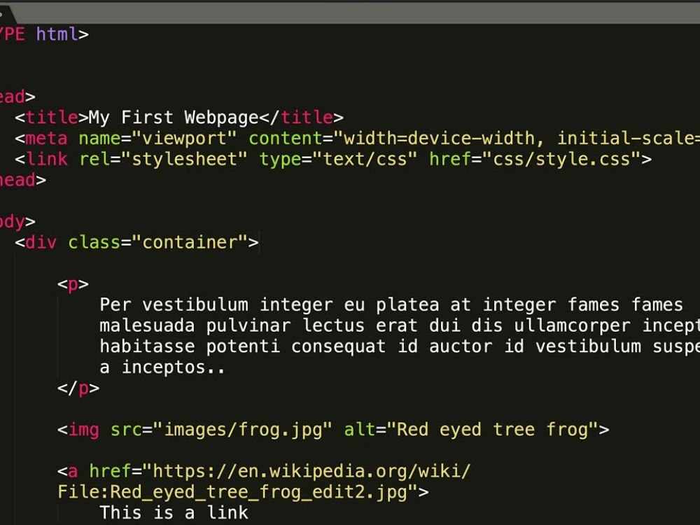 Website frontend developer using html css js bootstrap | Upwork