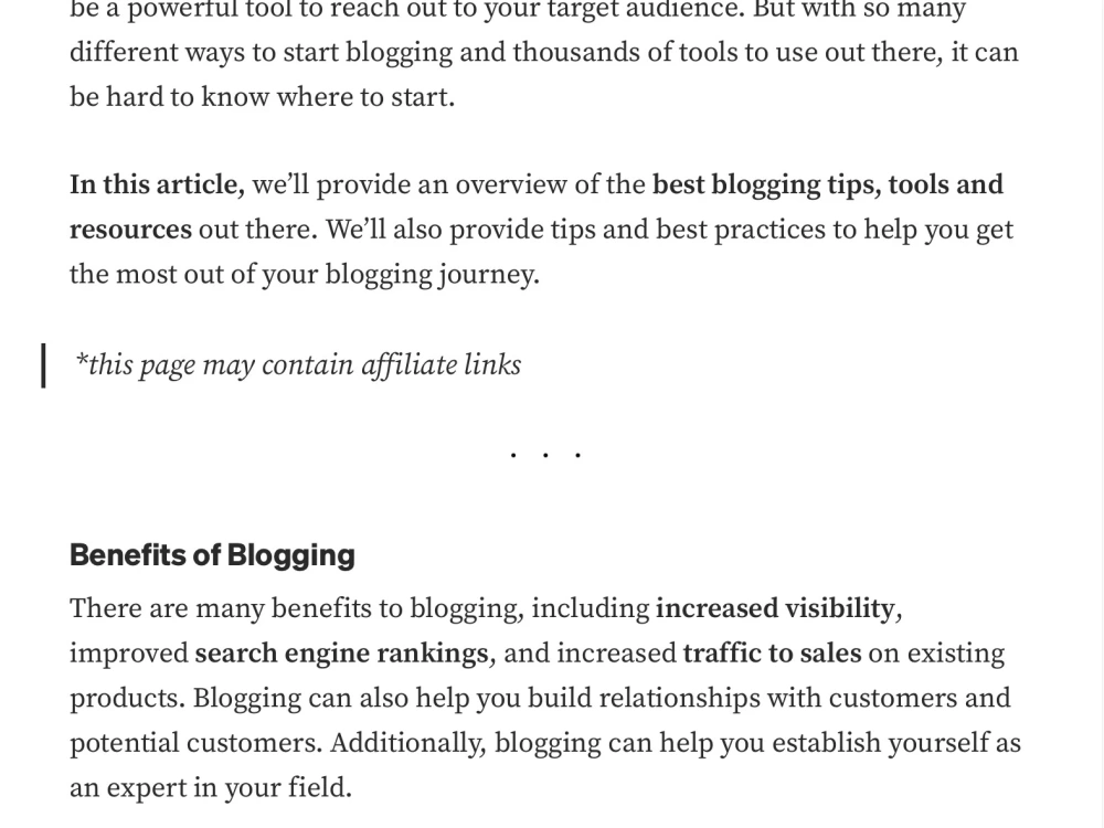 An SEO optimised Blog Post | Upwork