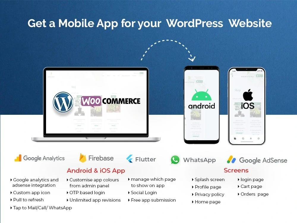 Amazing mobile apps for your WordPress website | Upwork