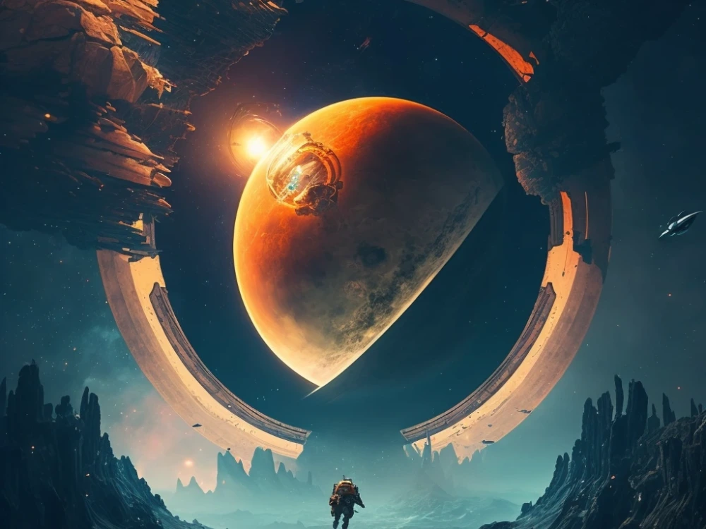 A fantastic AI generated concept art, character design and NFT designs ...