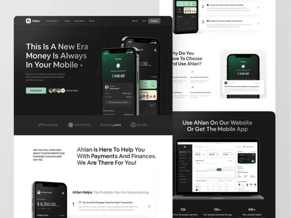 A responsive WordPress landing page design | Elementor landing page design | Upwork
