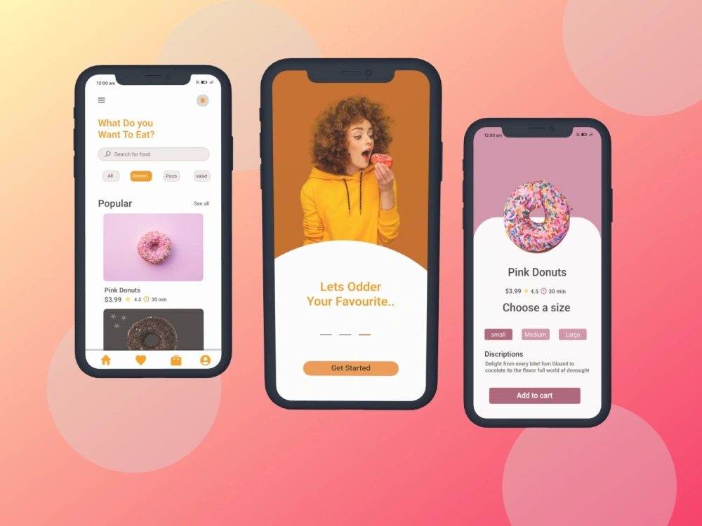 An amazing mobile app UI UX design | Upwork
