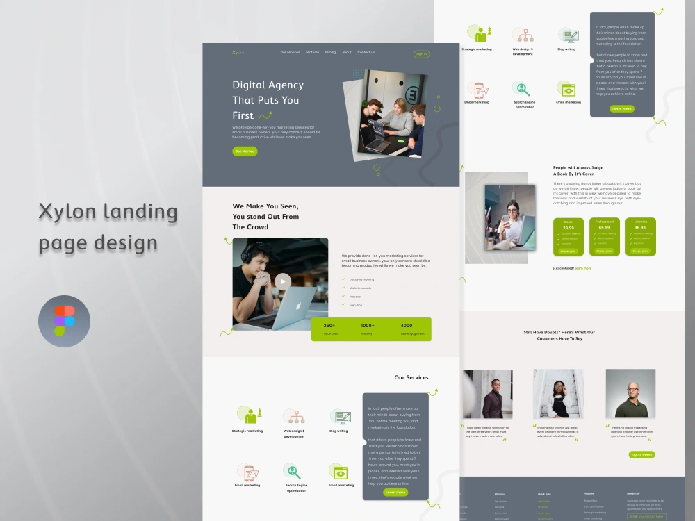 A modern UI/UX design, for responsive mobile App, and website design ...