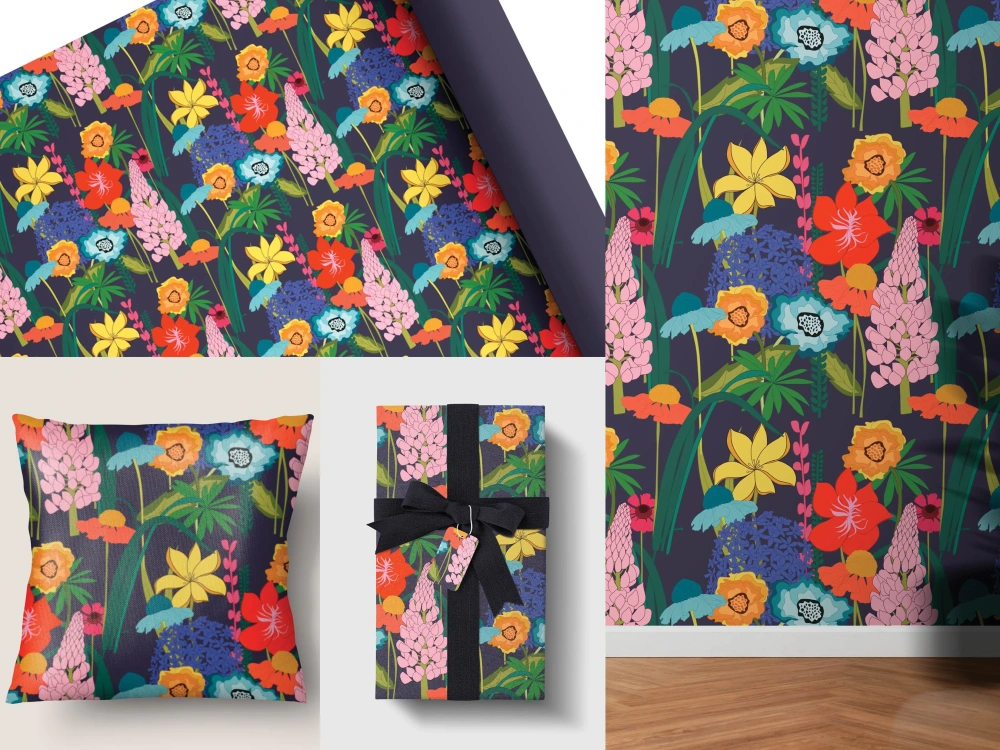 An eye-catching custom seamless pattern! | Upwork