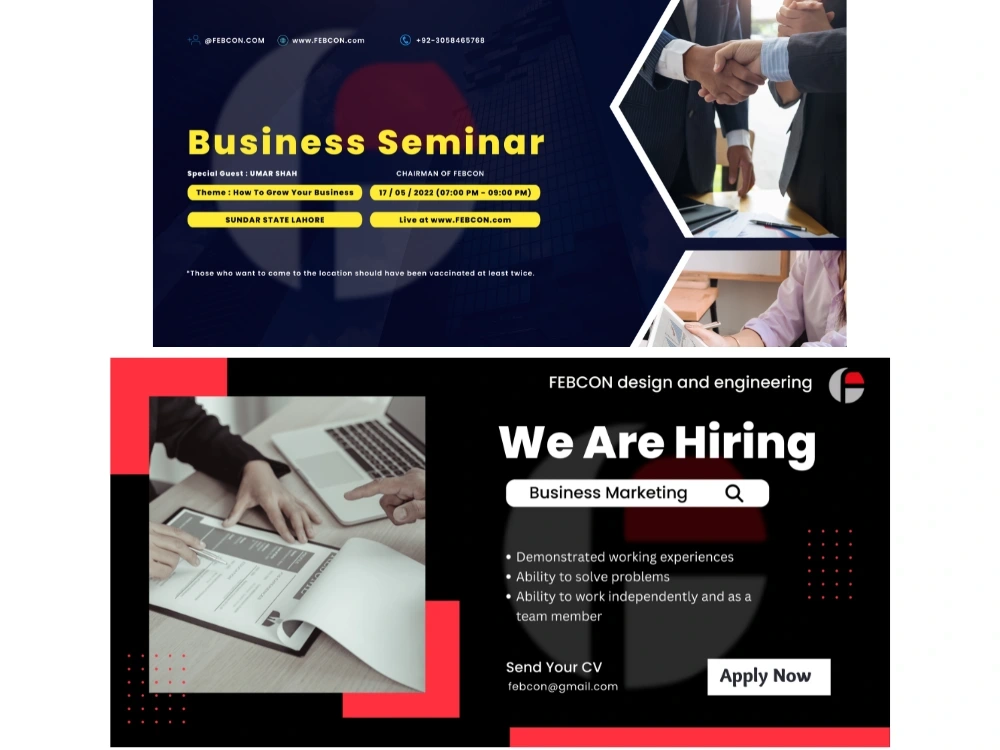 A High-Quality Printable Banner Design | Upwork