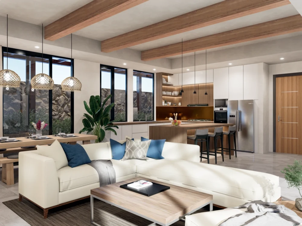 High quality and realistic interior render for residential and ...