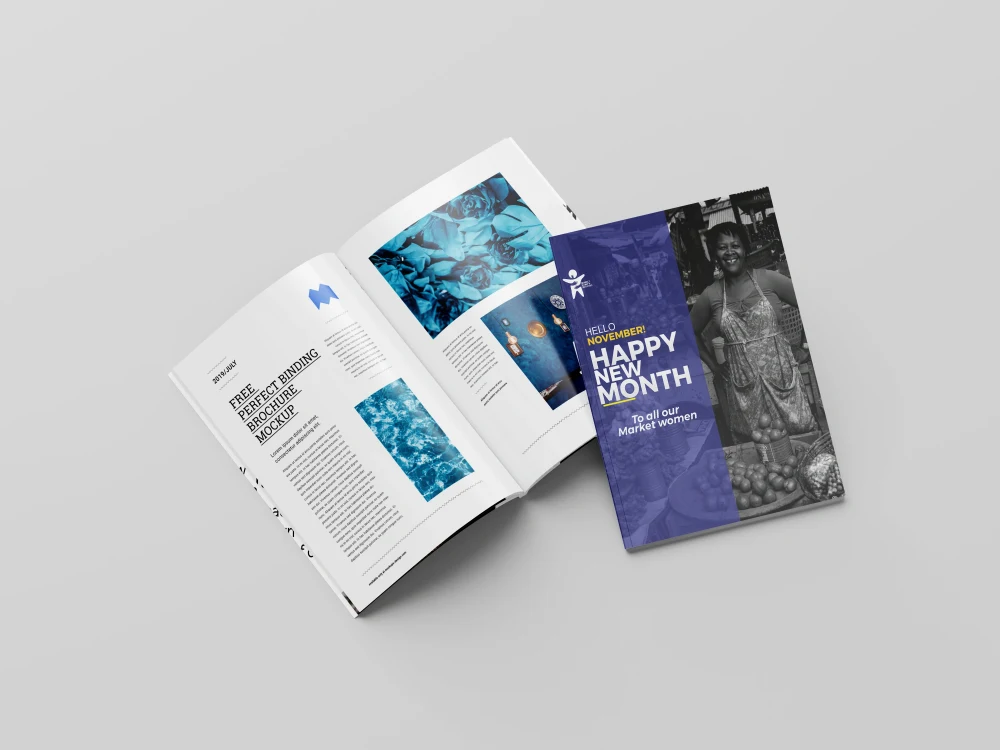 Book cover, brochure print design | Upwork