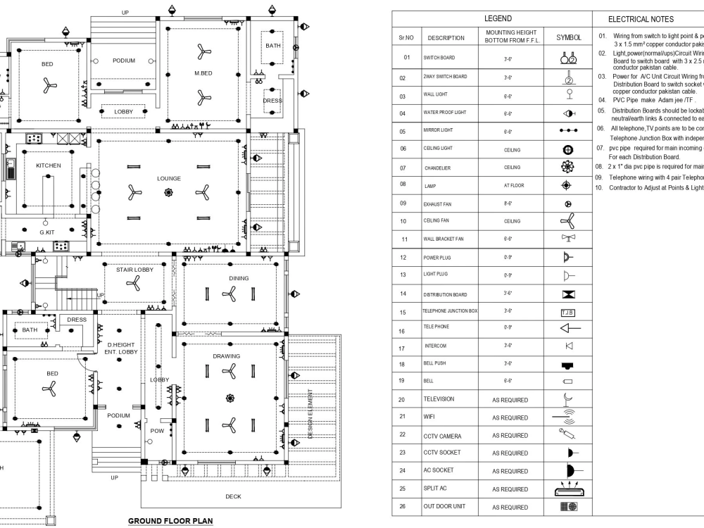 Complete set of architectural drawings for your building/residence | Upwork