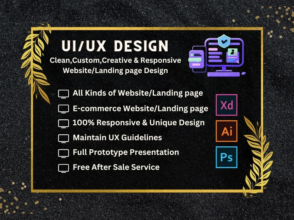 Responsive website UI/UX design in Adobe xd | Upwork
