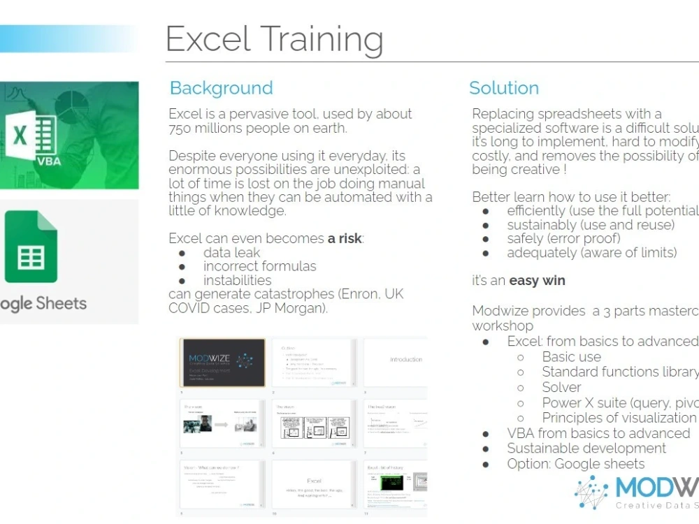 A totally new level of skills in spreadsheets (Excel, Google Sheets ...