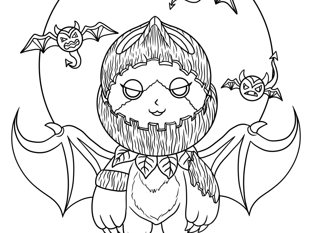 25 Cute Little Monster Coloring Pages | Upwork