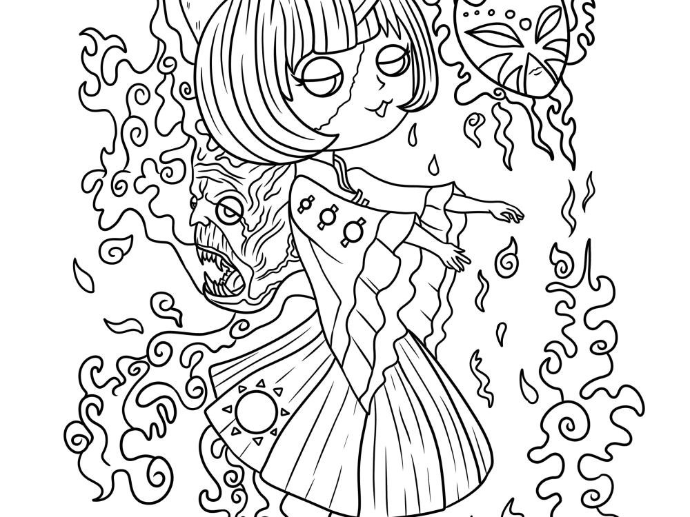 25 Cute Little Monster Coloring Pages | Upwork