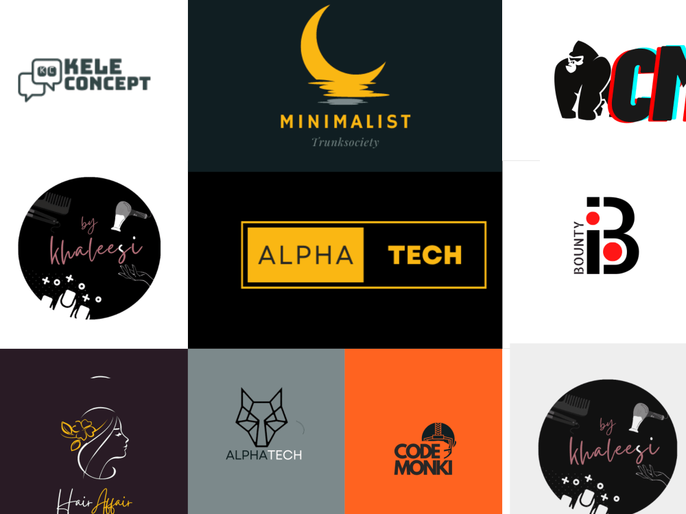 A professional & catchy brand logo & marketing graphic art | Upwork
