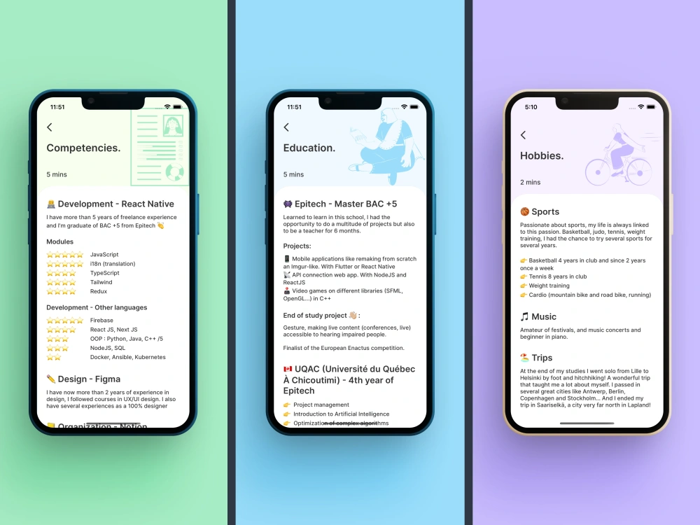 Mobile app design in figma | Upwork
