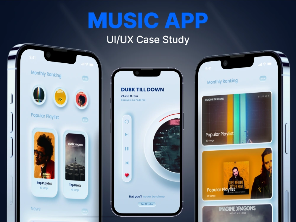 Creative mobile UI screens | Upwork