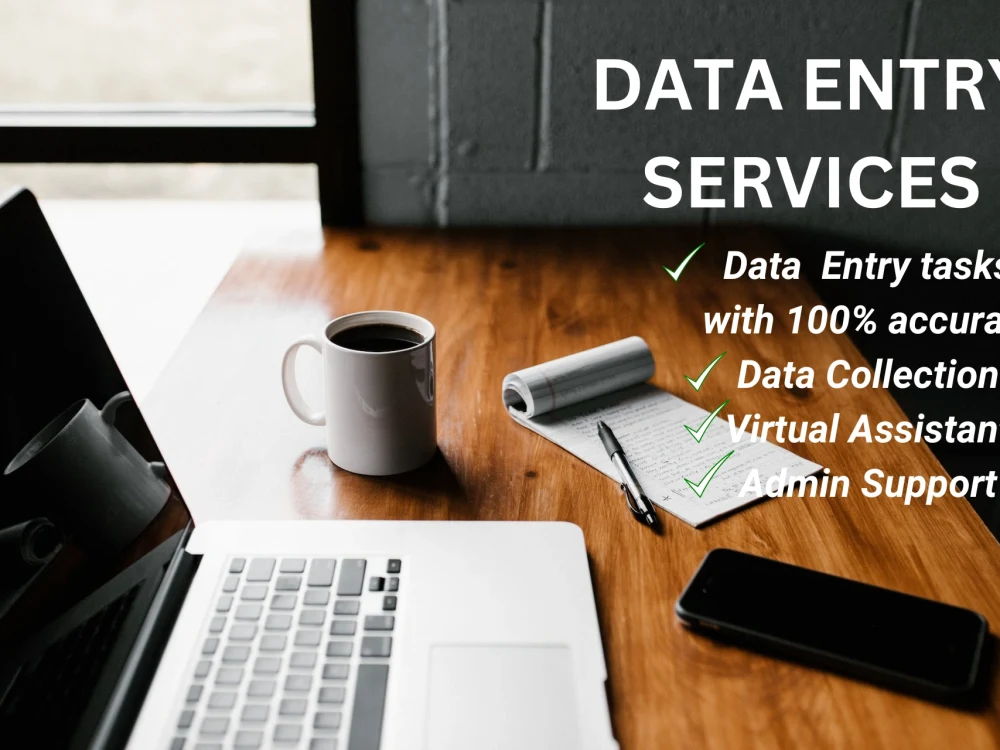 Data entry services, virtual assistance with 100% accuracy without ...