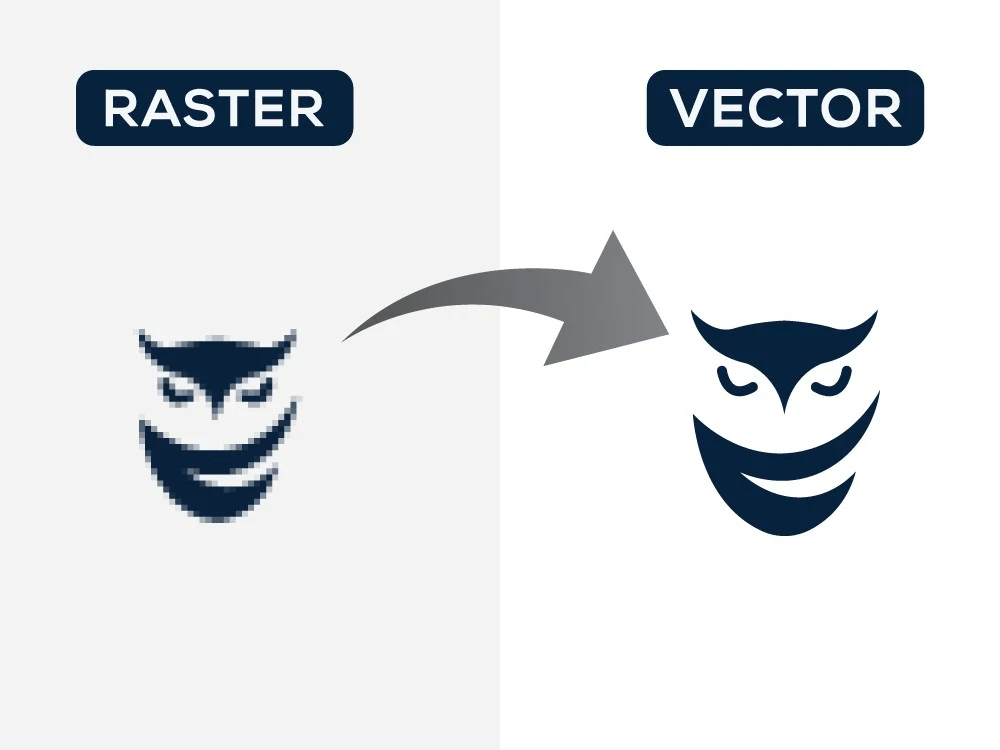 Vector tracing, converting any JPG logo into a high-resolution vector ...