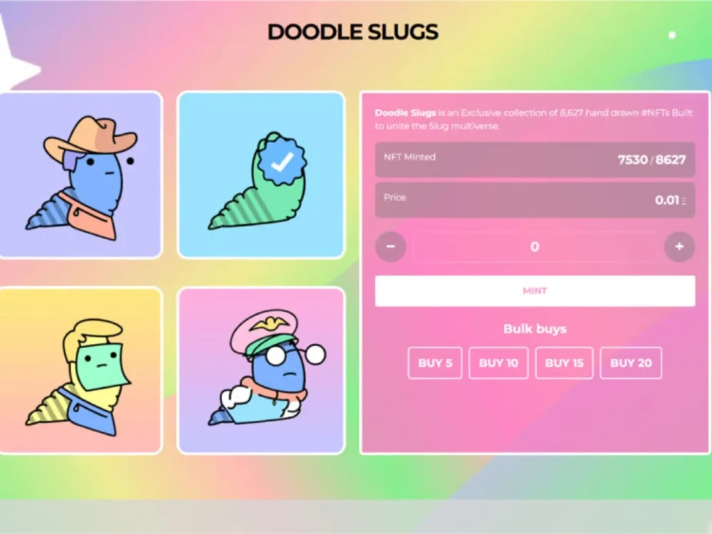 NFT | Web3 | Solidity | NFT Mint | Smart Contract Website | Upwork