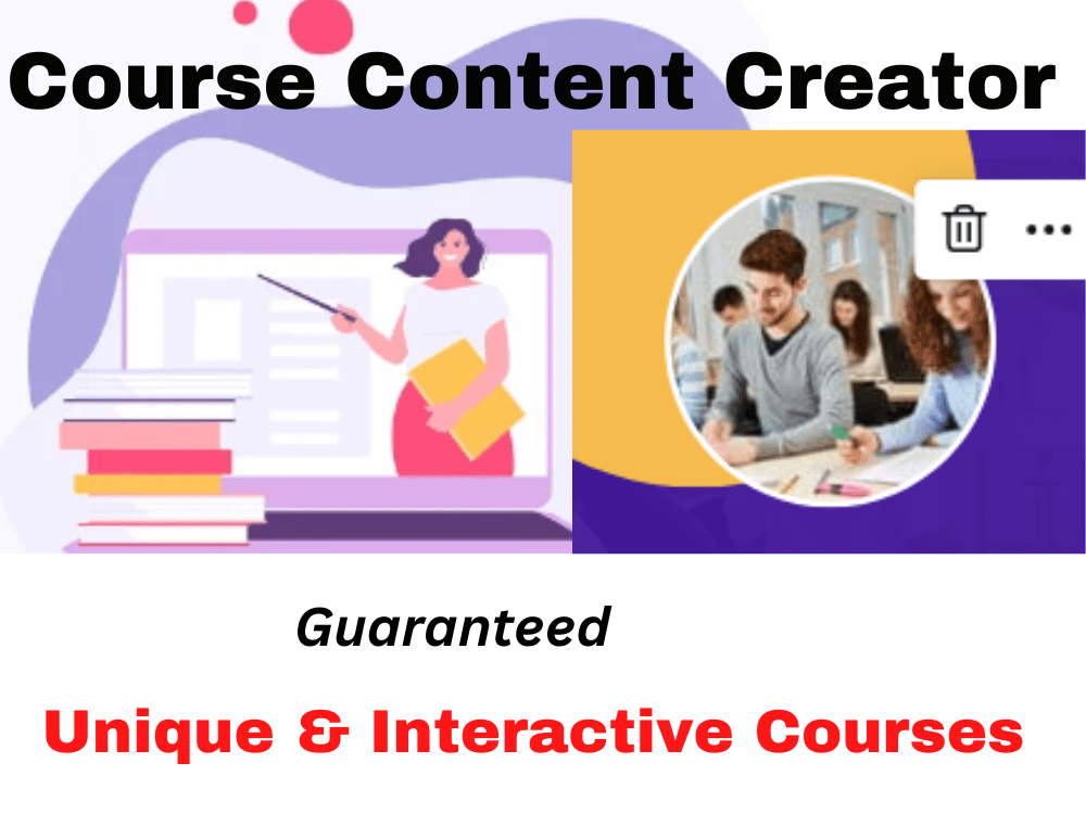 Interactive online course content course curriculum, online course ...