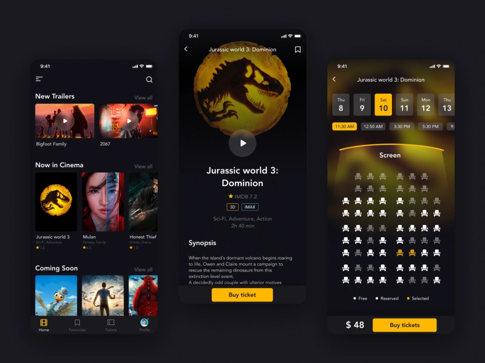 A unique mobile app UI/UX design | Upwork