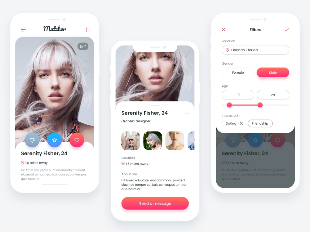A unique mobile app UI/UX design | Upwork