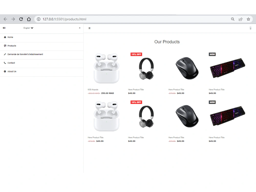 A fantastic static & dynamic website | Upwork