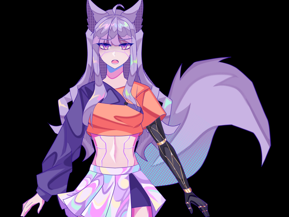 An amazing custom vtube model | Upwork