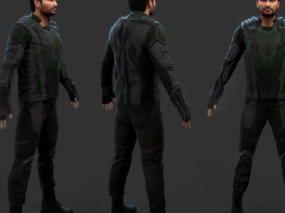 3d Game Character Model 3d Character Rigging Video Game Animation