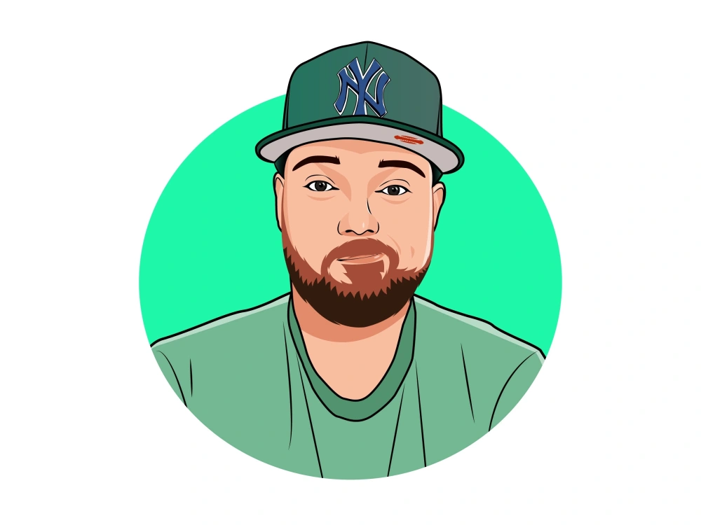 Cartoon portrait profile picture for you | Upwork